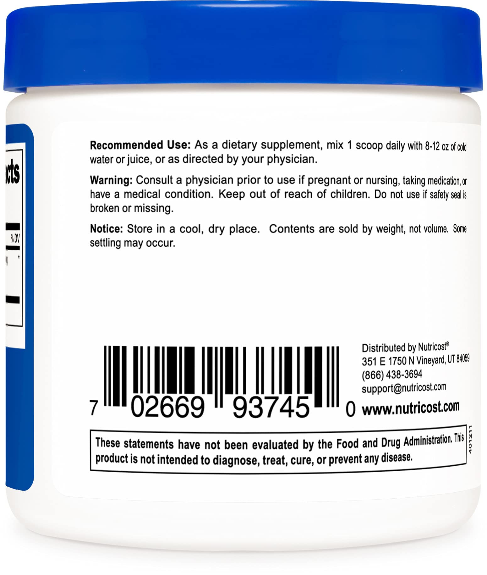natural supplement for balanced nutrition