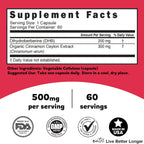 Natural supplement for blood sugar support