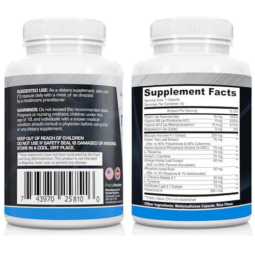 natural supplement for brain vitality
