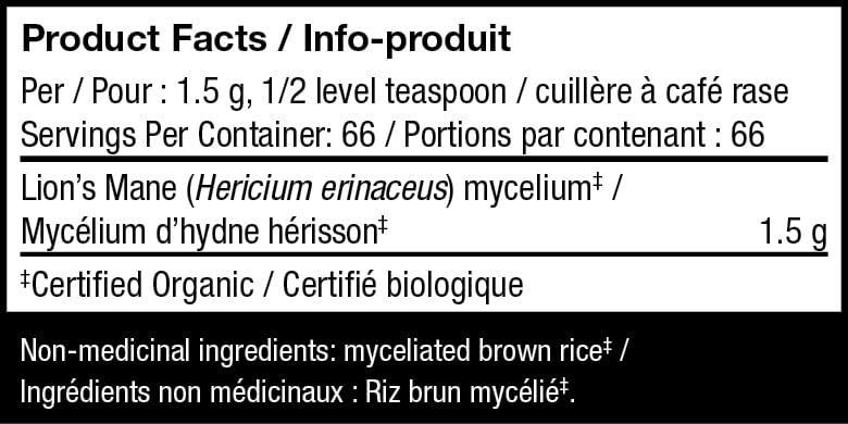 Natural supplement for cognitive support