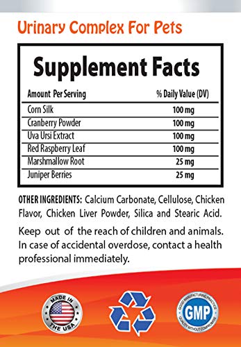 natural supplement for dog bladder