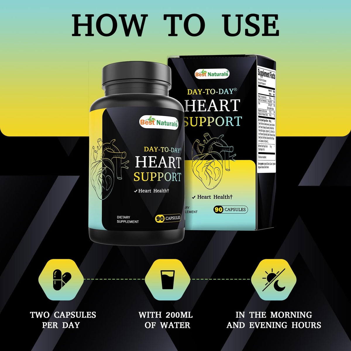 Natural supplement for heart wellness