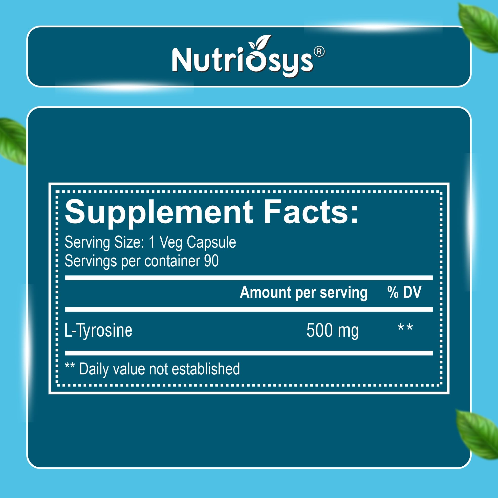 Natural supplement for improved focus