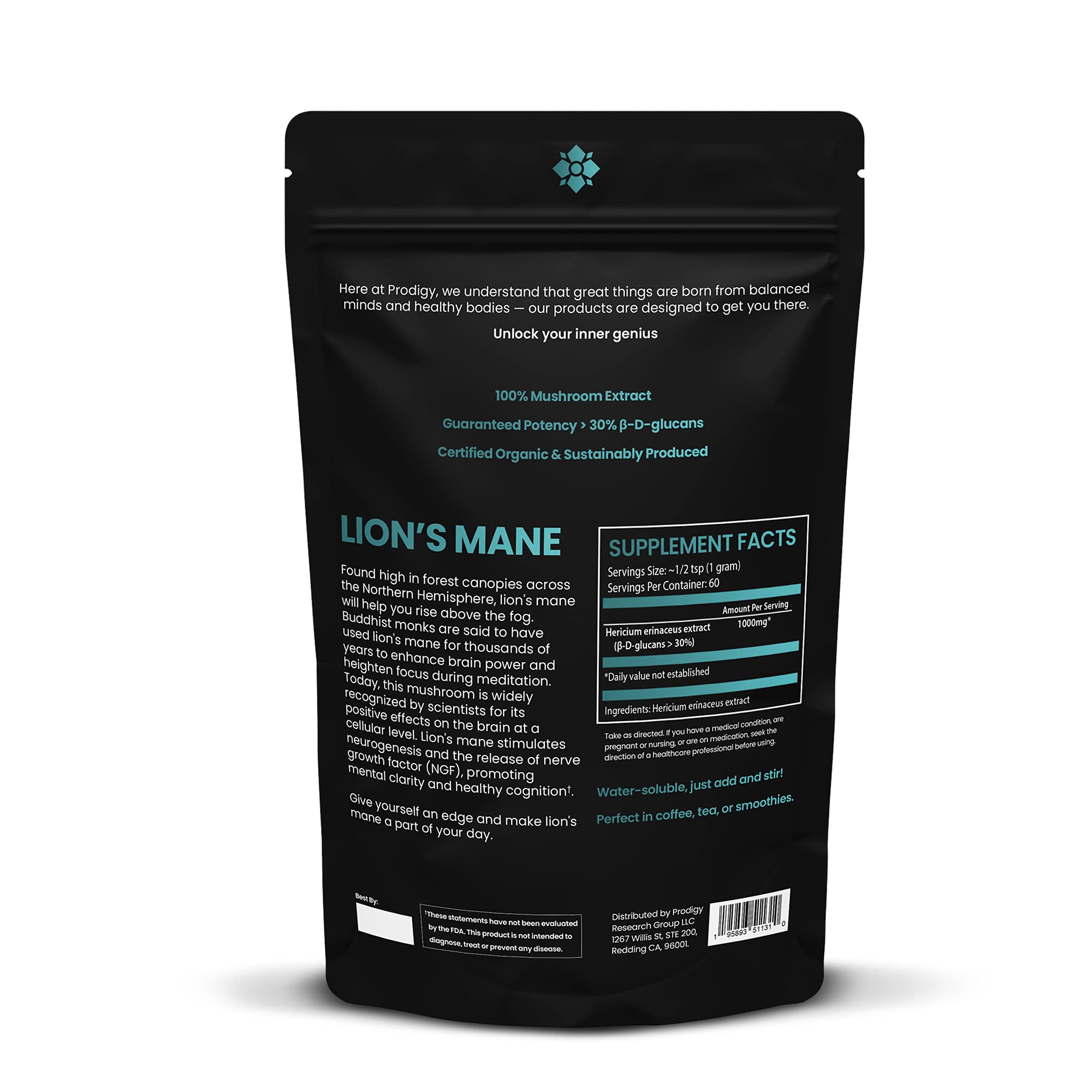 Natural supplement for memory support