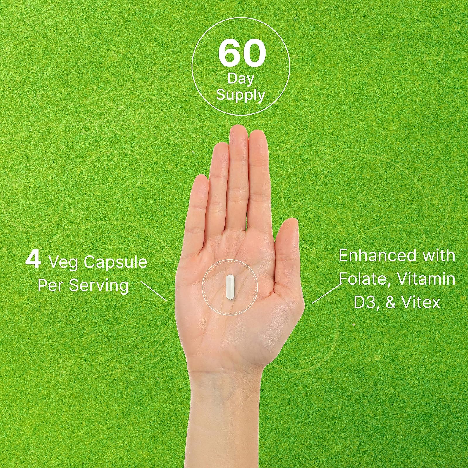 Natural supplement for PCOS management