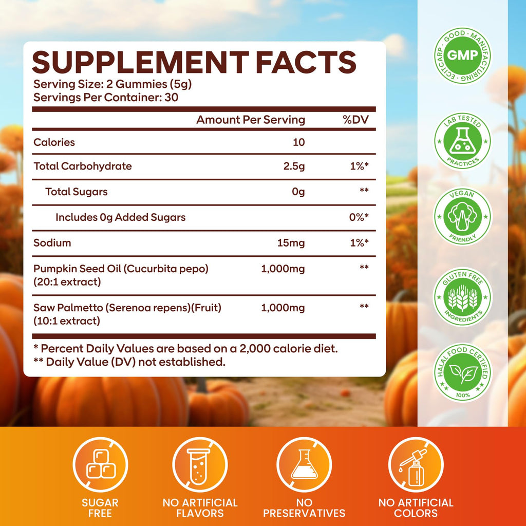 Natural supplement for prostate support