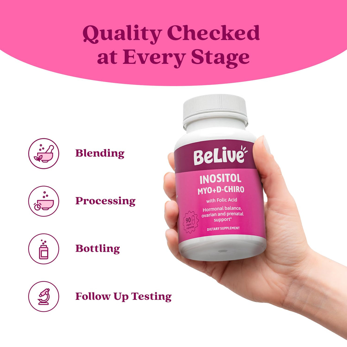 Natural supplement for reproductive health