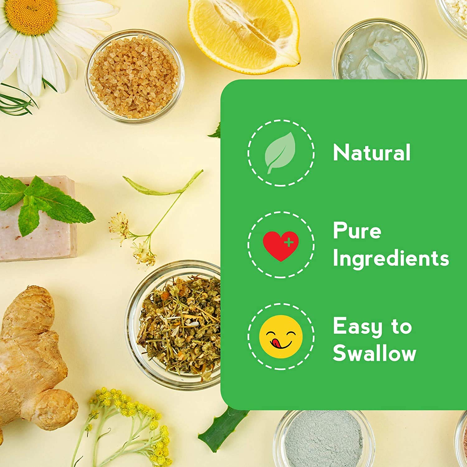 Natural supplement for skin clarity