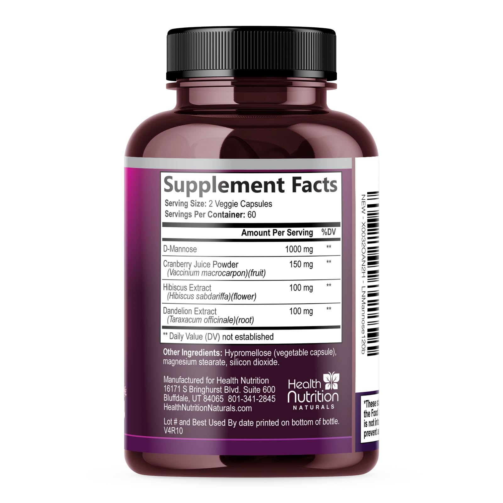 Natural supplement for urinary comfort