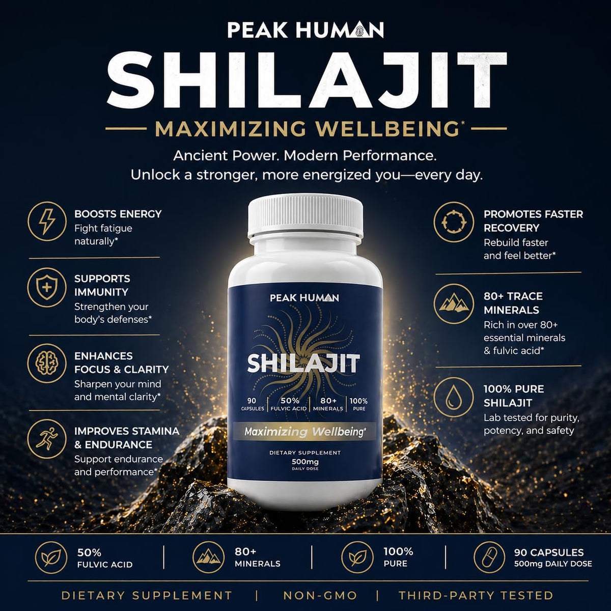 Natural supplement for vitality