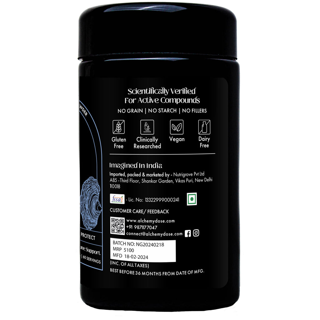 natural supplement with Turkey Tail mushrooms
