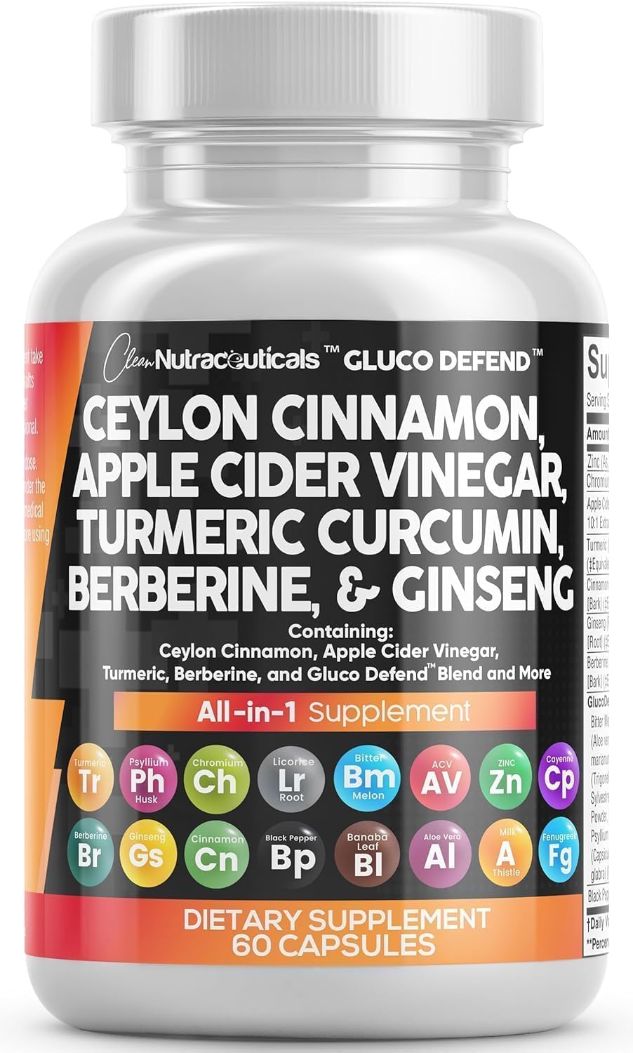 Natural supplement with turmeric benefits
