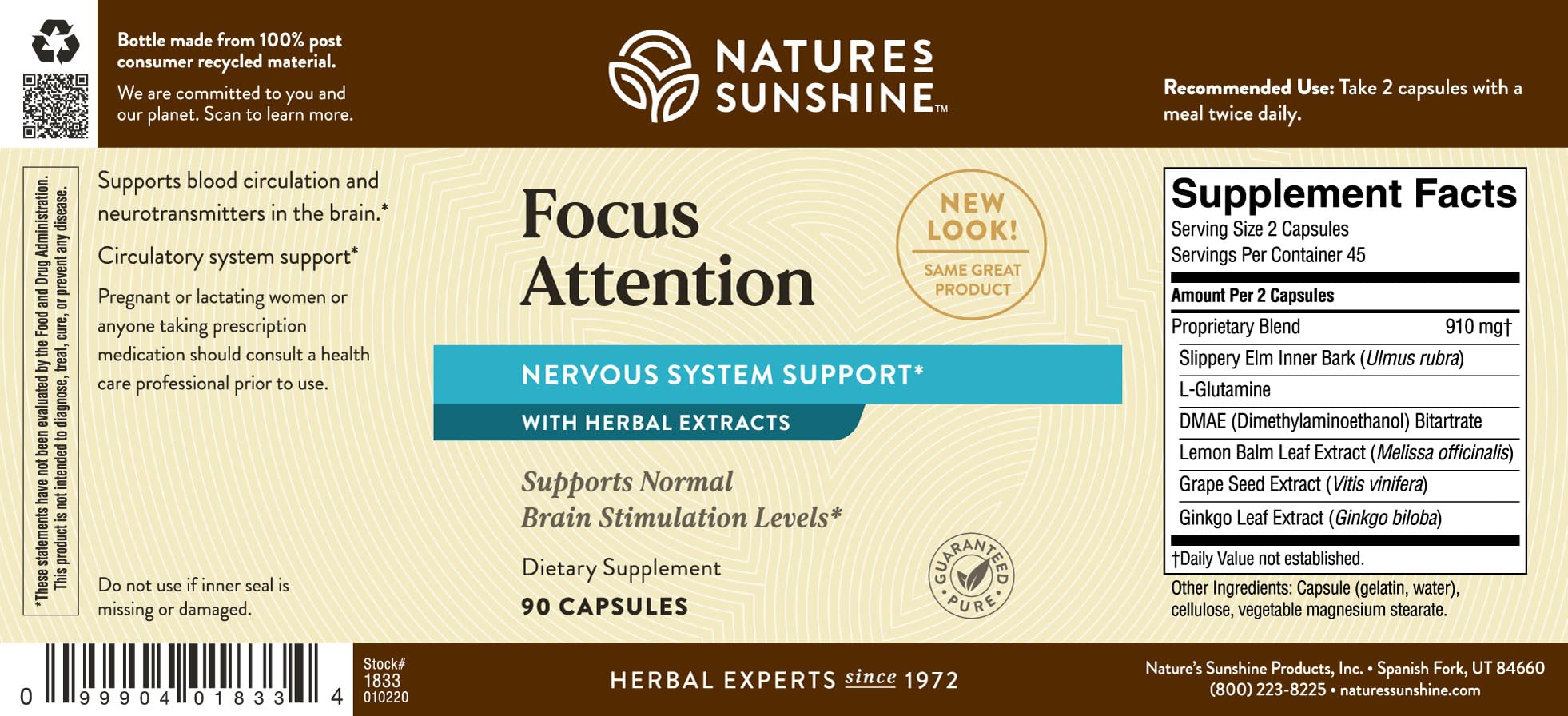 natural supplements for better focus and attention