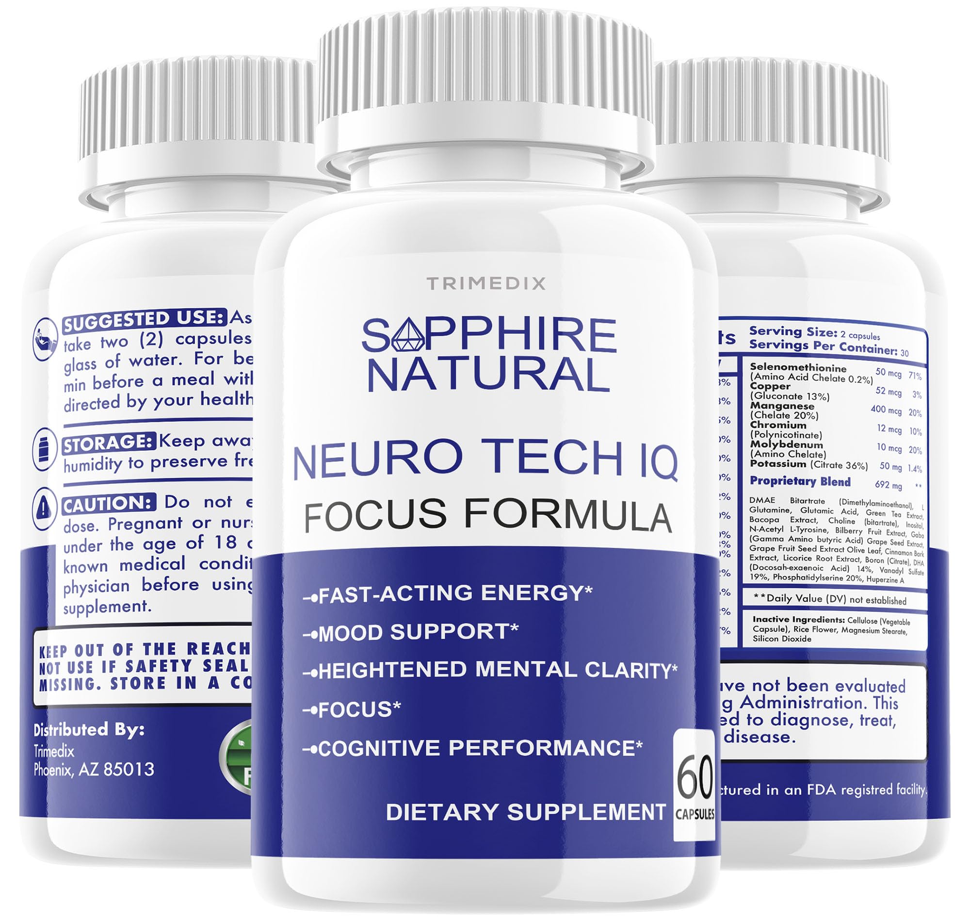 Natural supplements for brain performance