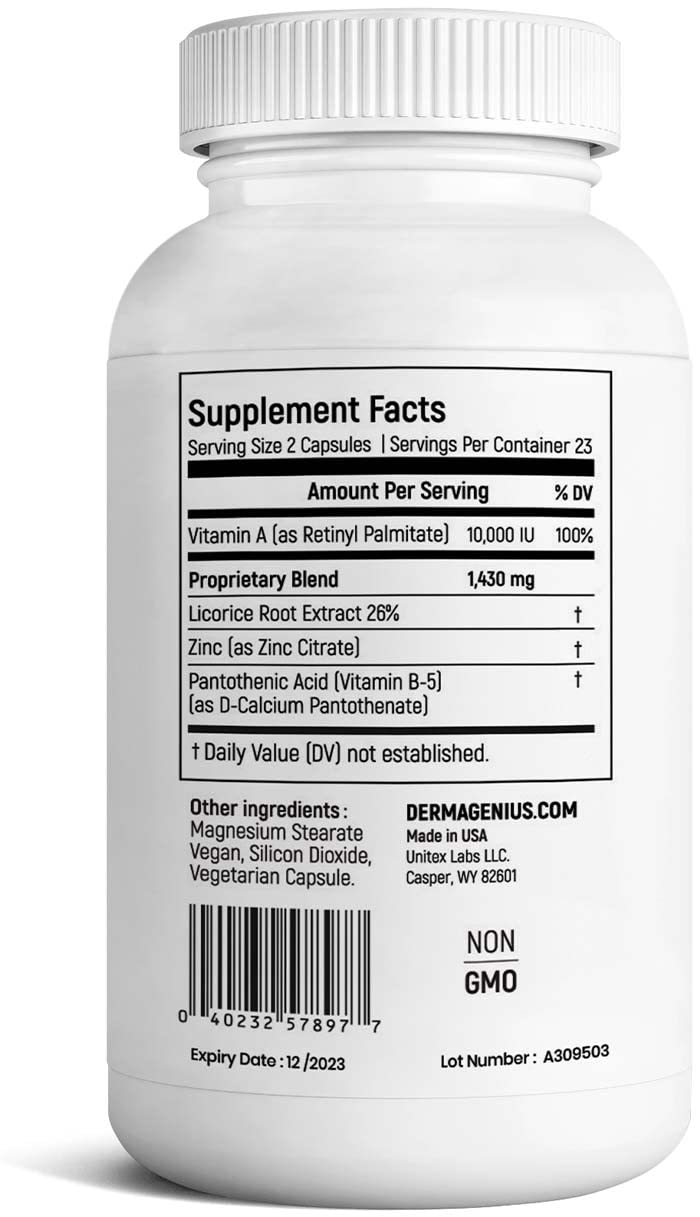 natural supplements for clear skin