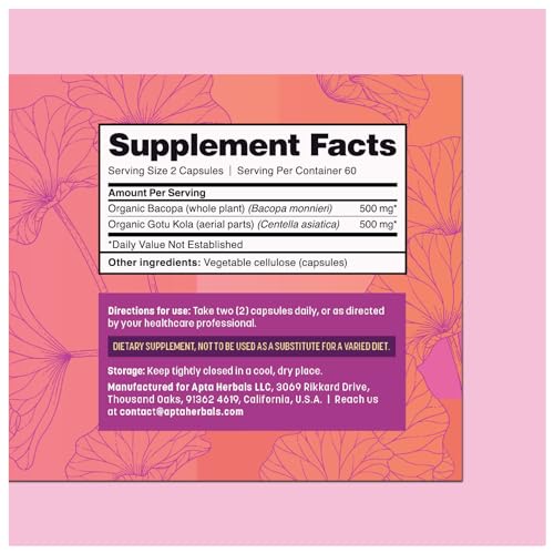 Natural supplements for enhanced focus