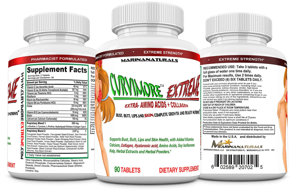 natural supplements for fuller curves