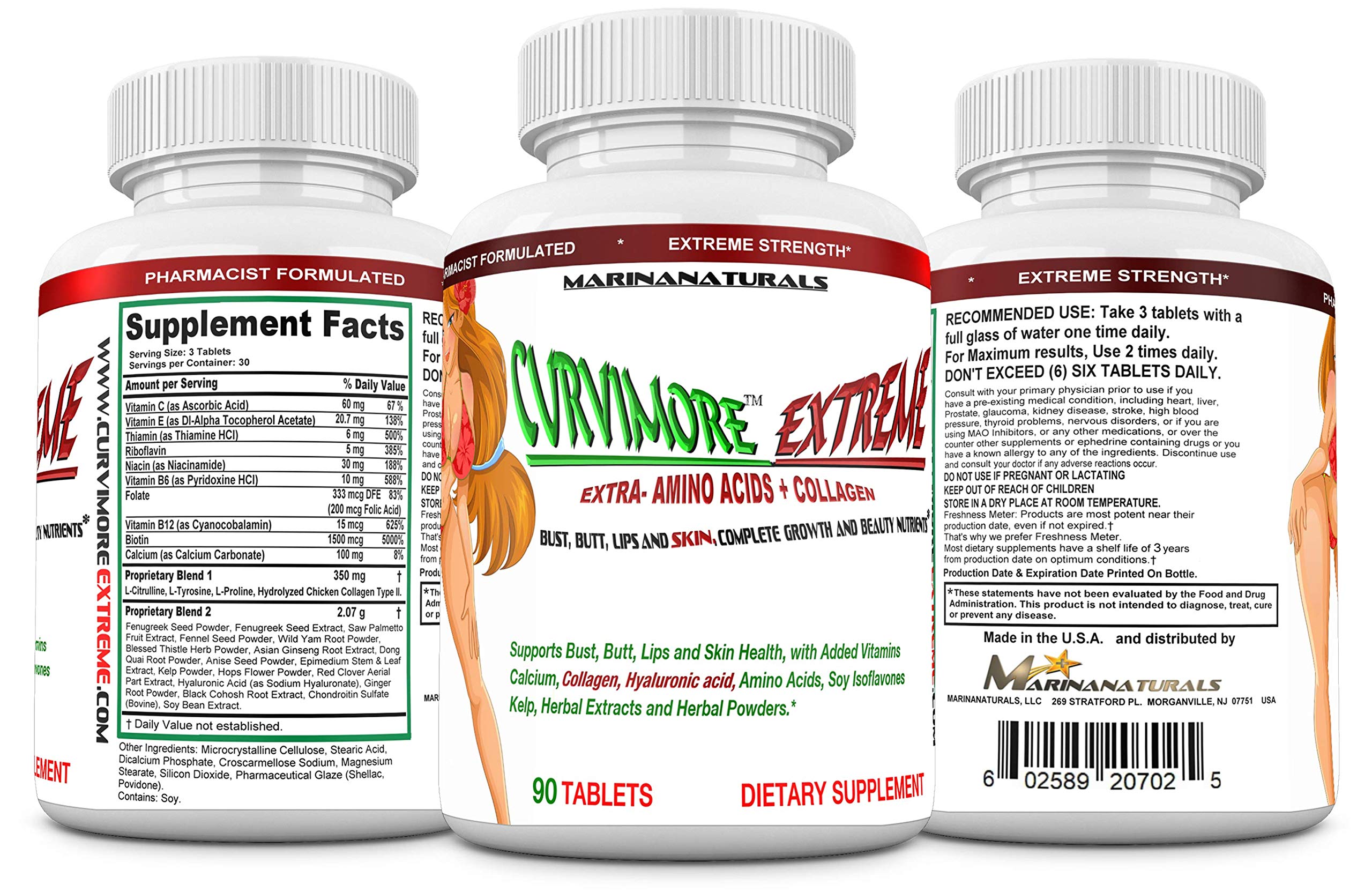 natural supplements for fuller curves