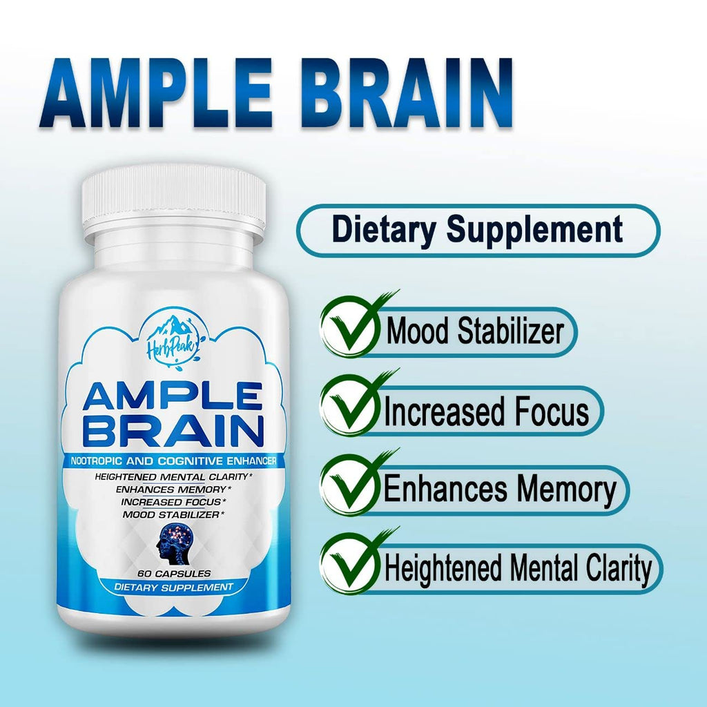 Natural supplements for improved concentration