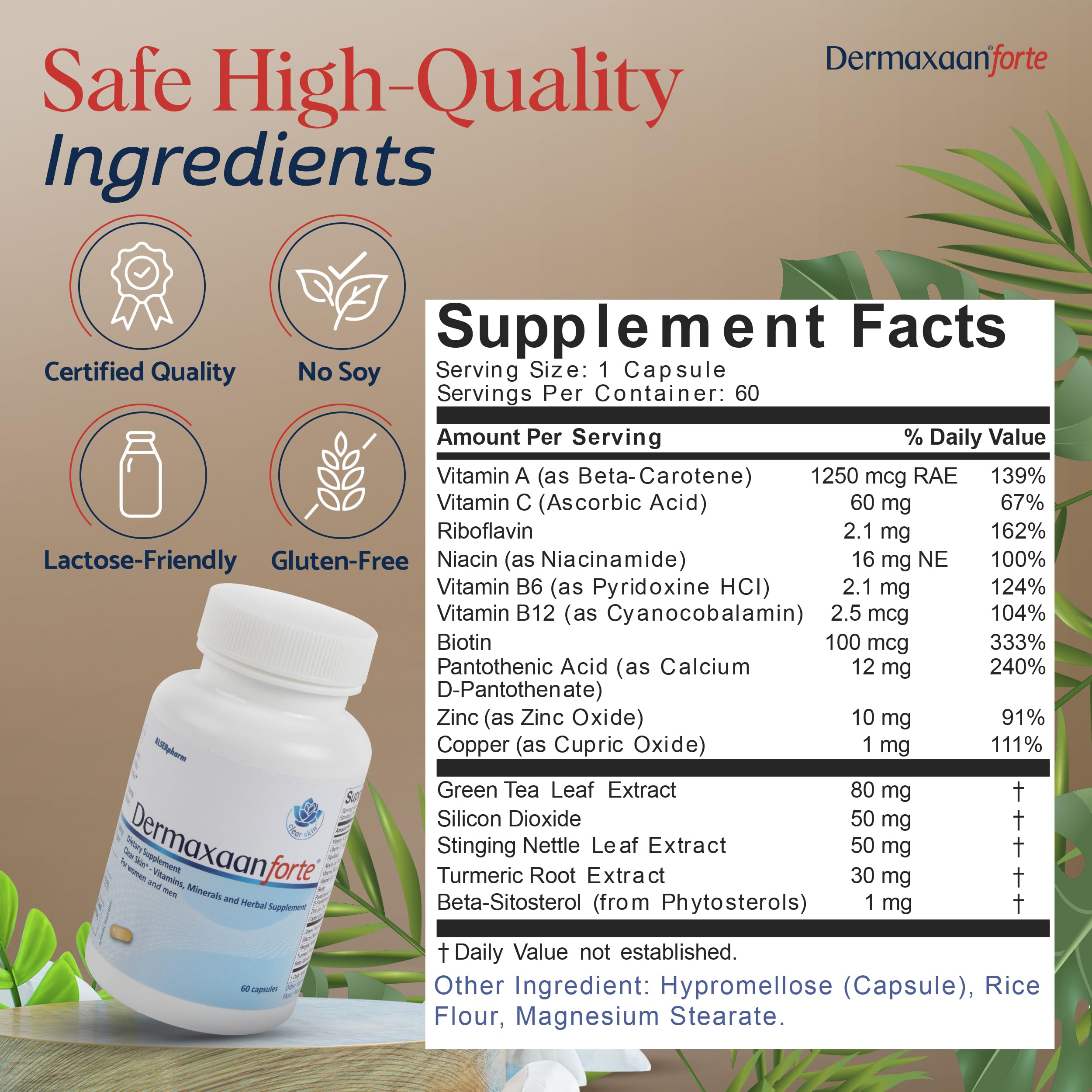 natural supplements for improved skin texture