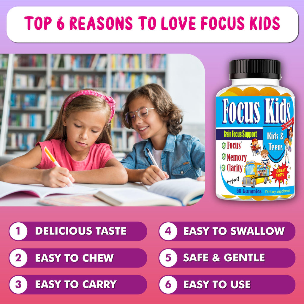 Natural supplements for kids' cognitive support