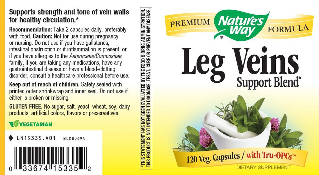 natural supplements for leg vein strength