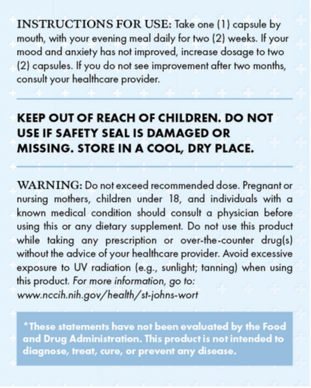 natural supplements for mood enhancement