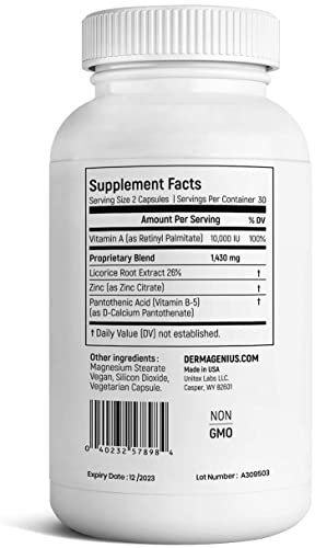 natural supplements for oily skin health