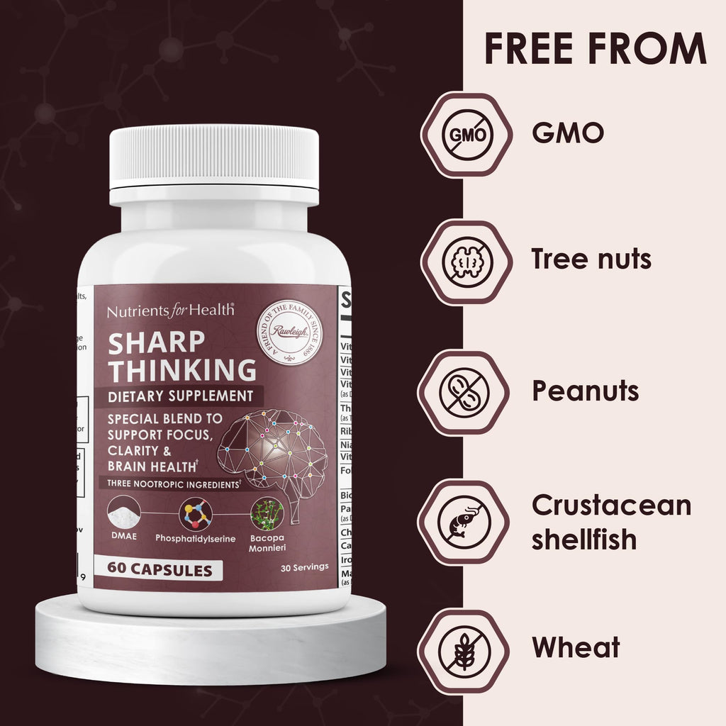 Natural supplements for sharper thinking