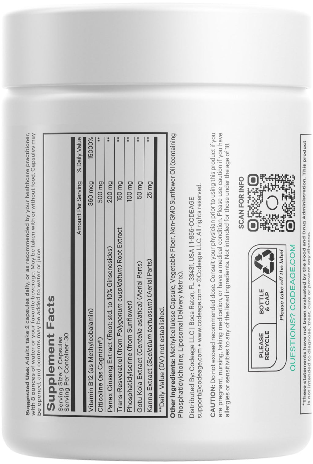 Natural supplements for sharper thinking