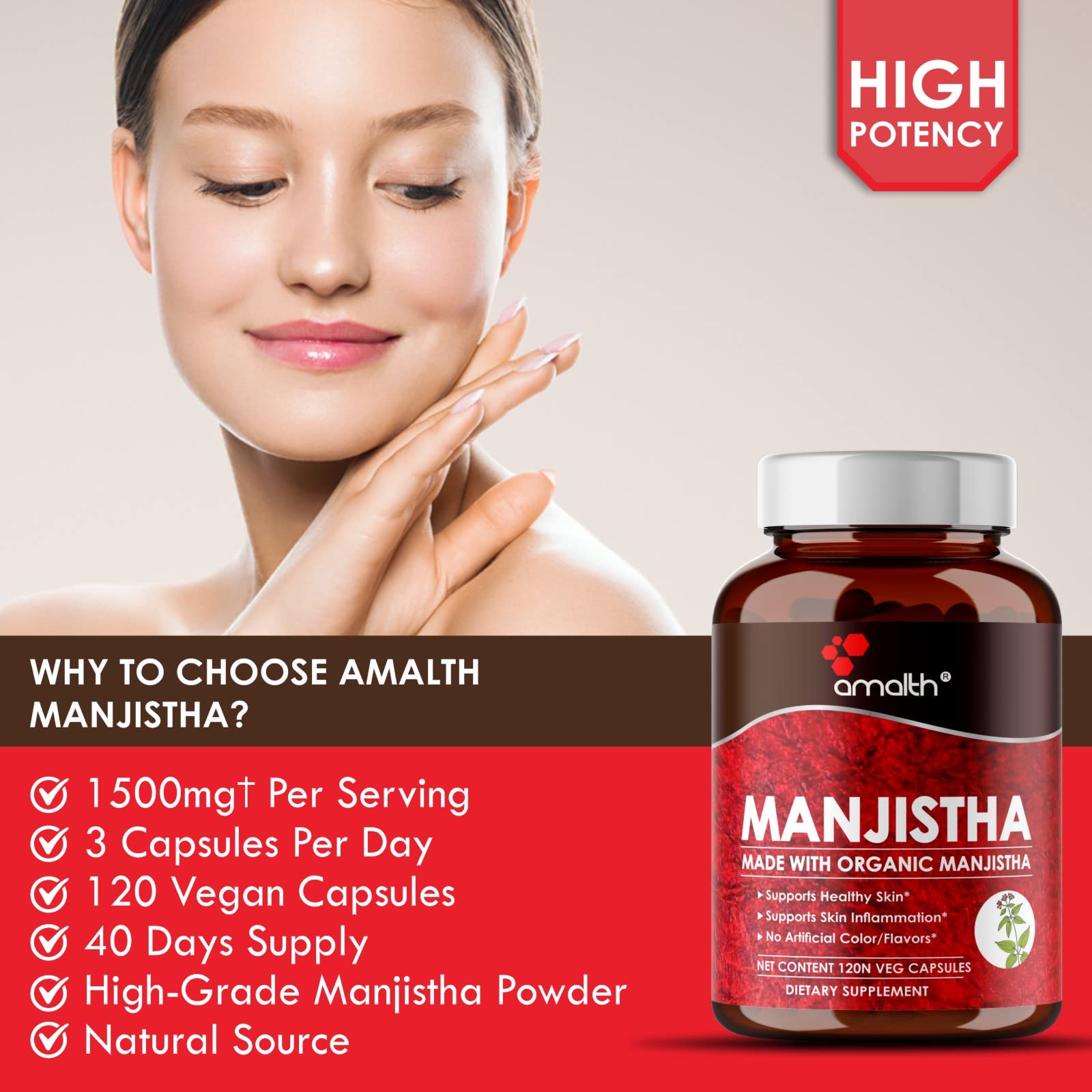 Natural supplements for vibrant skin