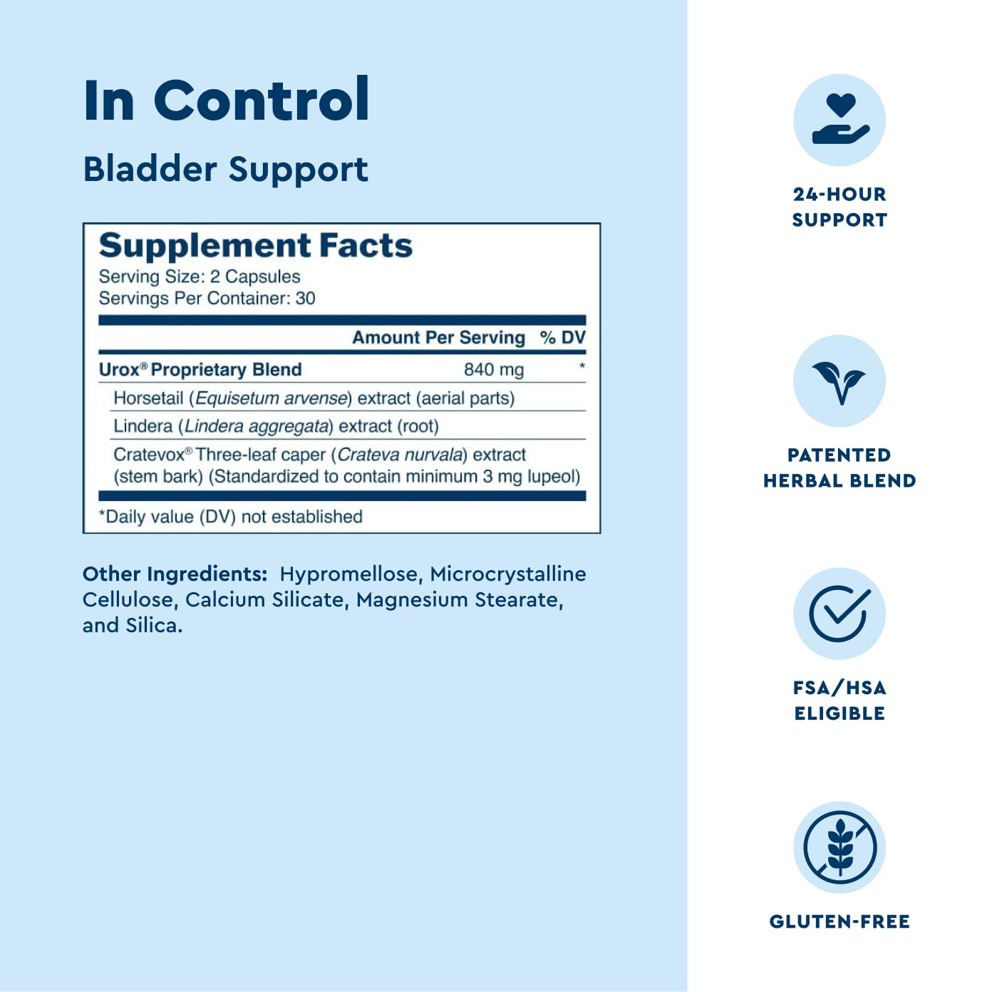 natural support for bladder control