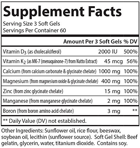 Natural support for healthy bones