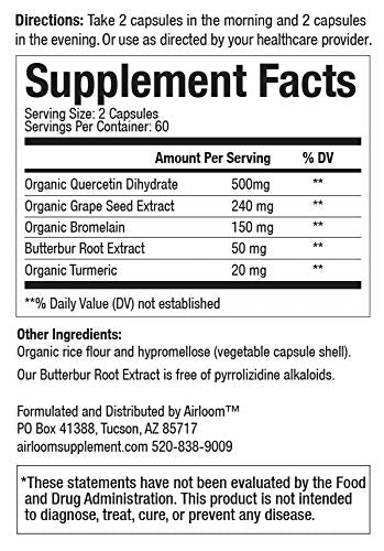 Natural support for healthy histamine levels