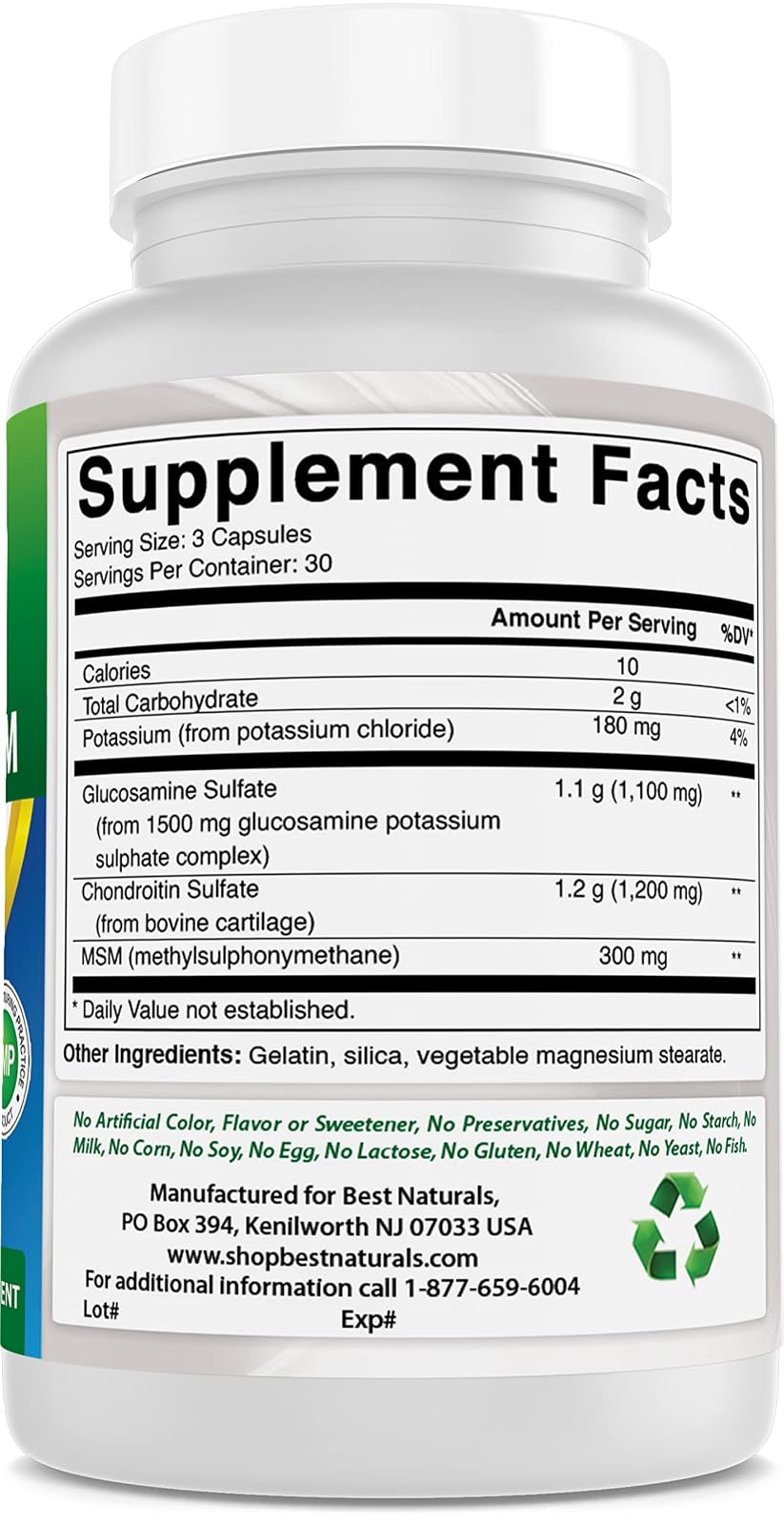 Natural support for healthy joints
