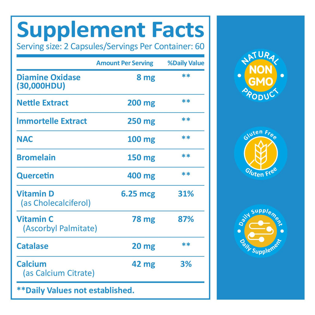 natural support for histamine intolerance