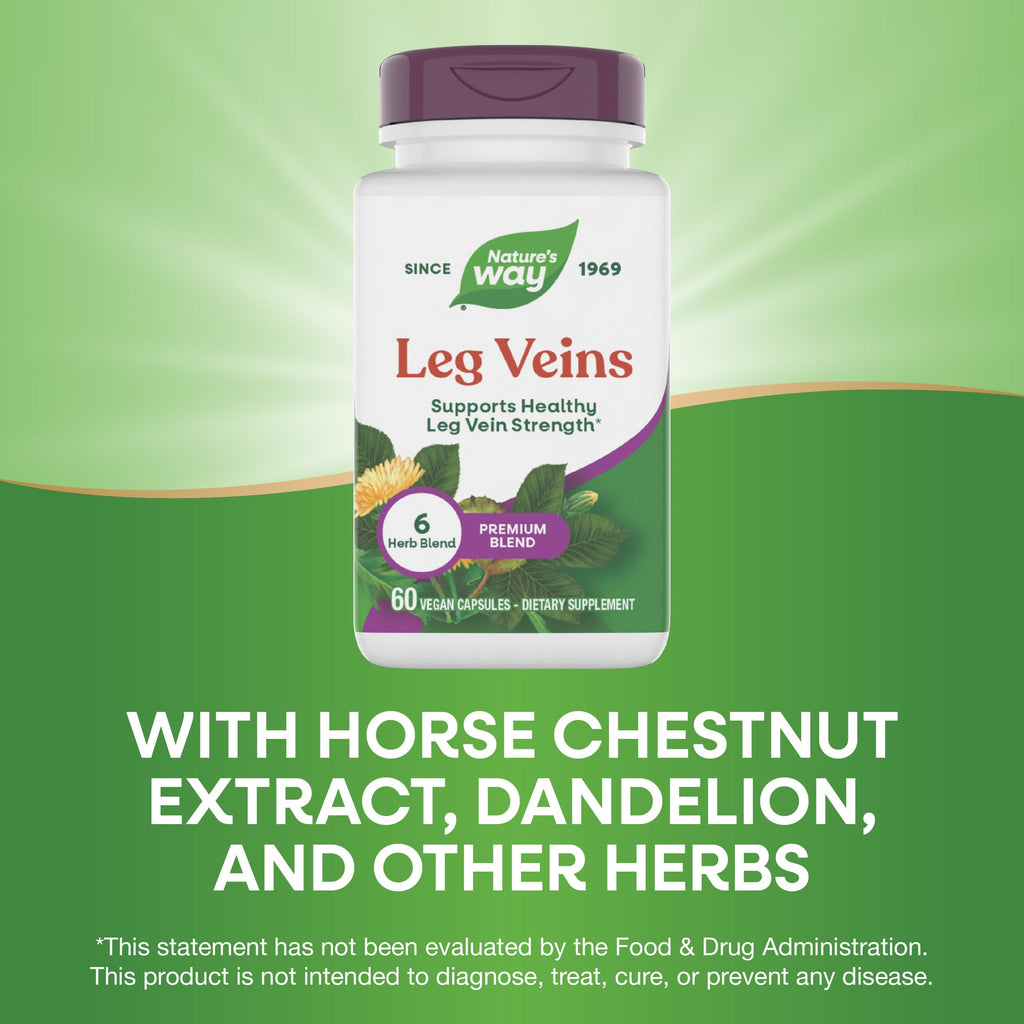 Natural support for leg comfort