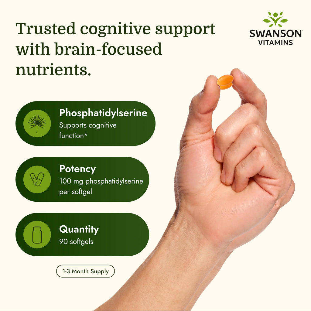 natural support for memory with phosphatidylserine