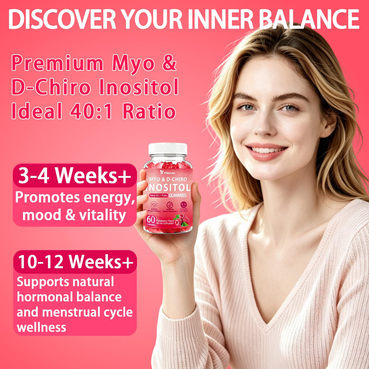 Natural support for PCOS symptoms