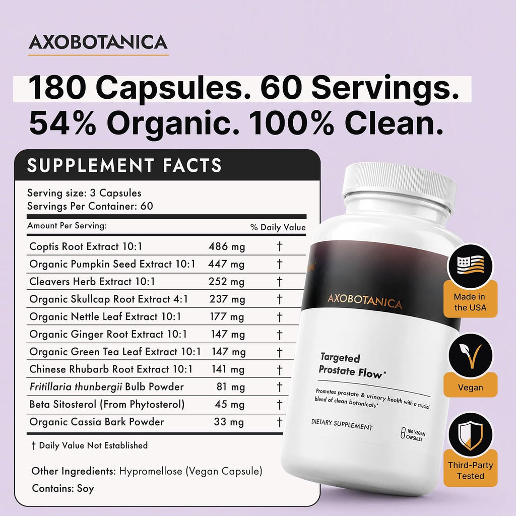 Natural support for prostate health