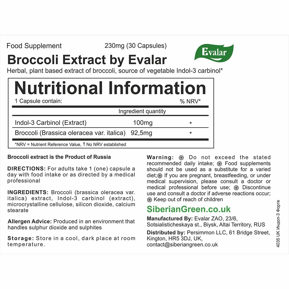 Natural support from Broccoli Indol-3