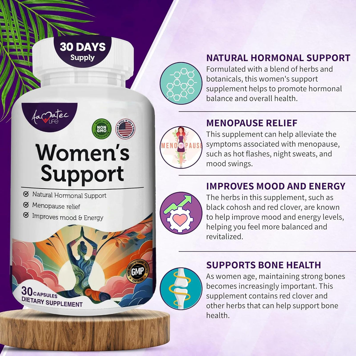 natural support supplement for hormones