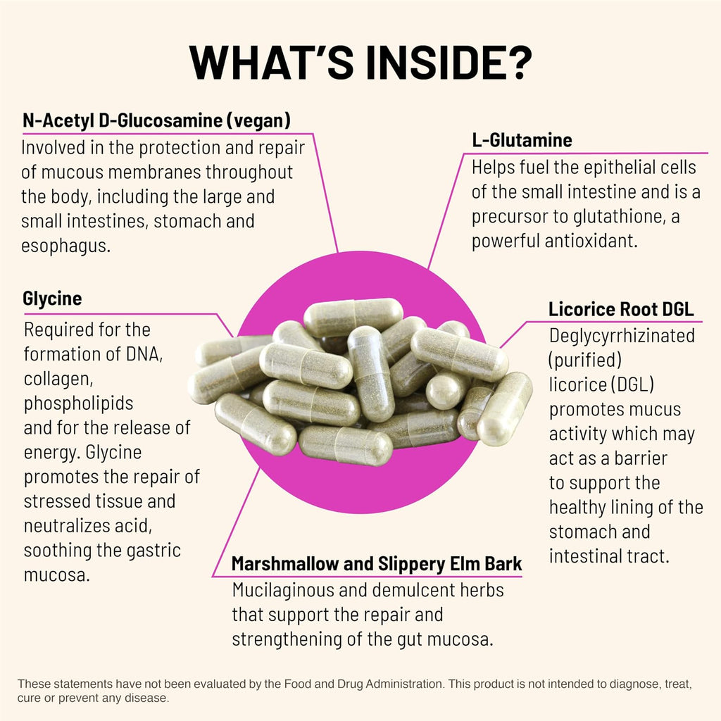 Natural support with Acid Assist Formula