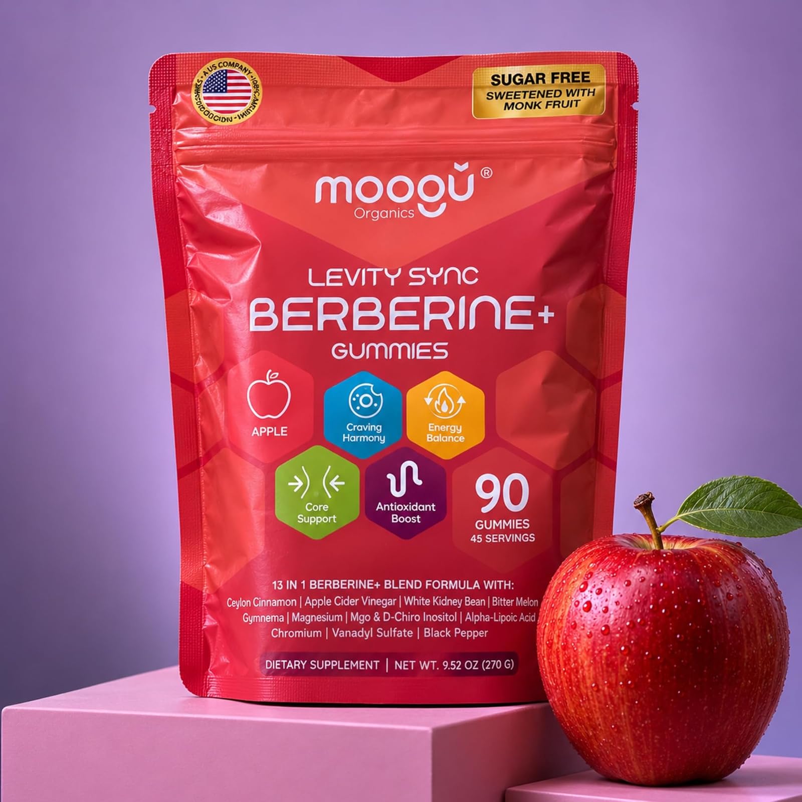Natural support with Berberine gummies
