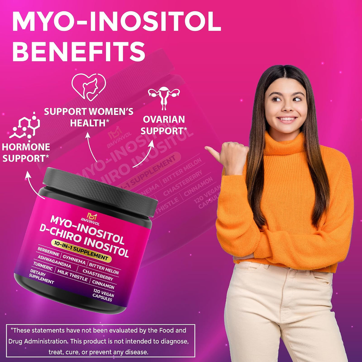 natural support with BMVINVOL inositol