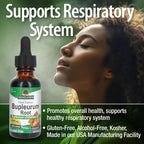 Natural support with Bupleurum Root