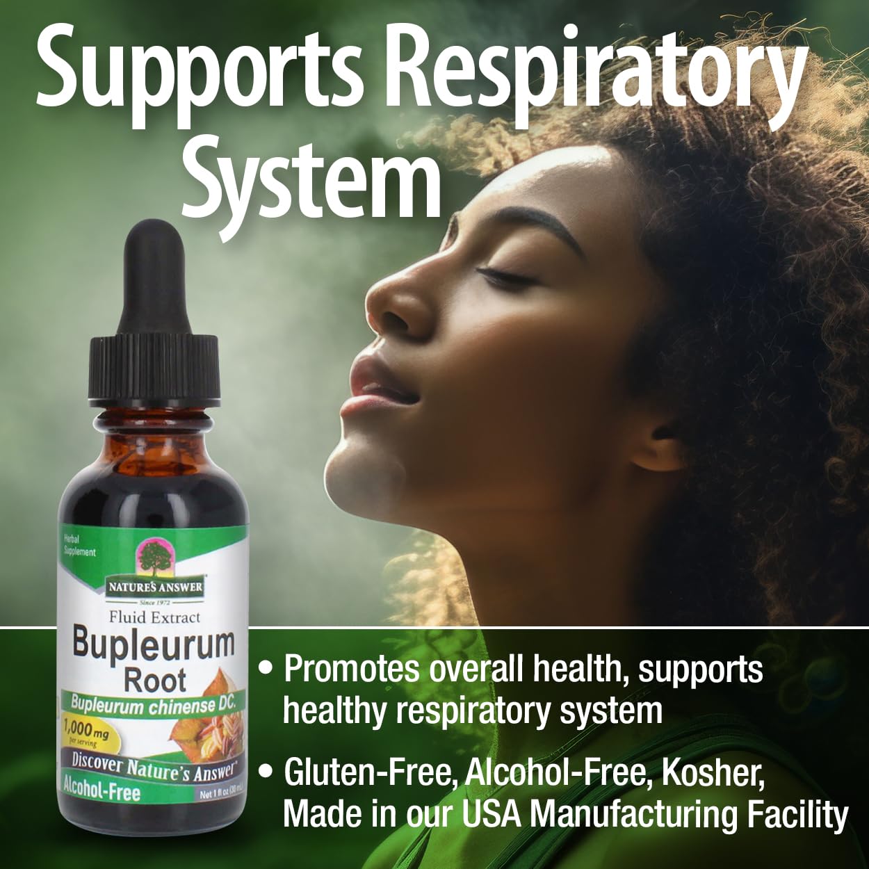 Natural support with Bupleurum Root