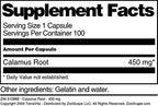 Natural support with Calamus Root capsules