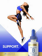 Natural support with Carlyle B12 drops