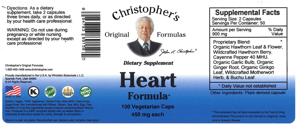 natural support with Dr. Heart Formula